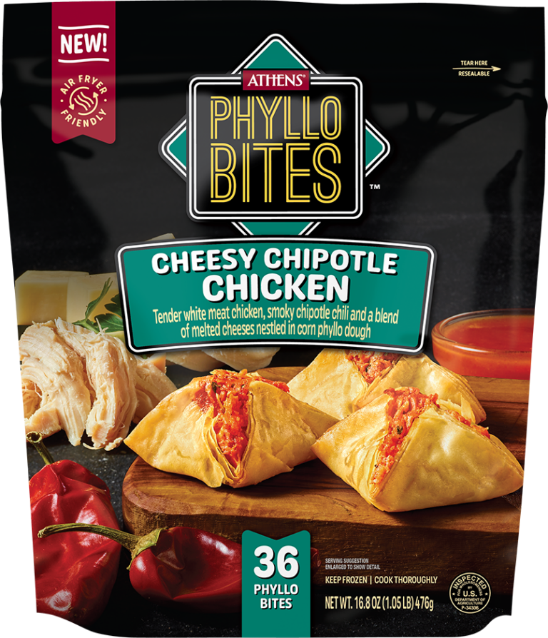 Cheesy Chipotle Chicken – Phyllo Bites
